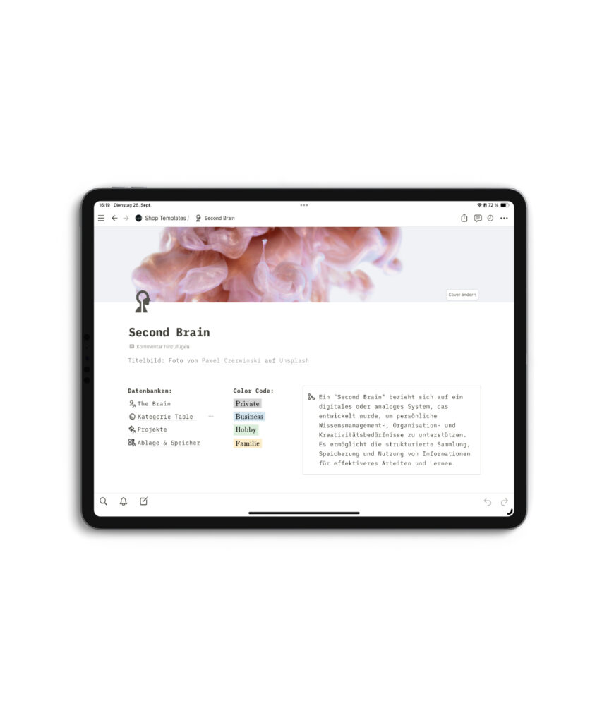 Notion Template – Gesprächsnotizen: Meeting Notizen in Notion Notion Template – Gesprächsnotizen: Meeting Notizen in Notion